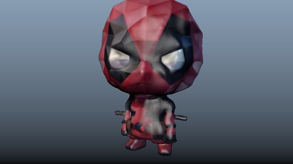 Deadpool 3D Characters with 100 animations free 3D model animated ...