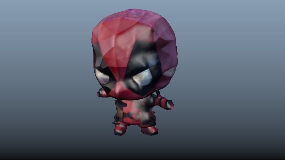 Deadpool 3D Characters with 100 animations free 3D model animated ...