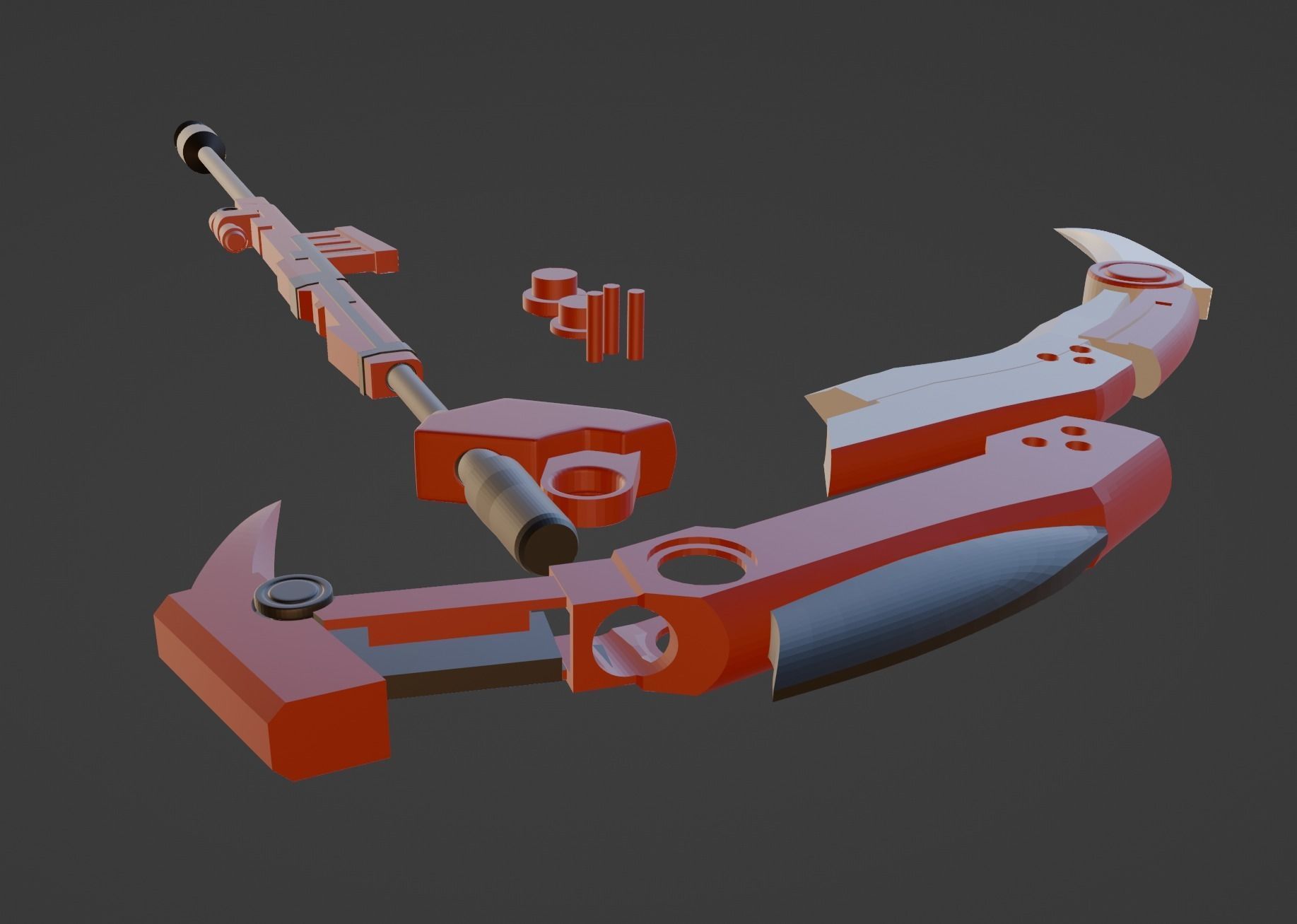 IMPRESSIVE CRESCENT ROSE 3D MODEL FOR PRINTING 3D model 3D printable ...