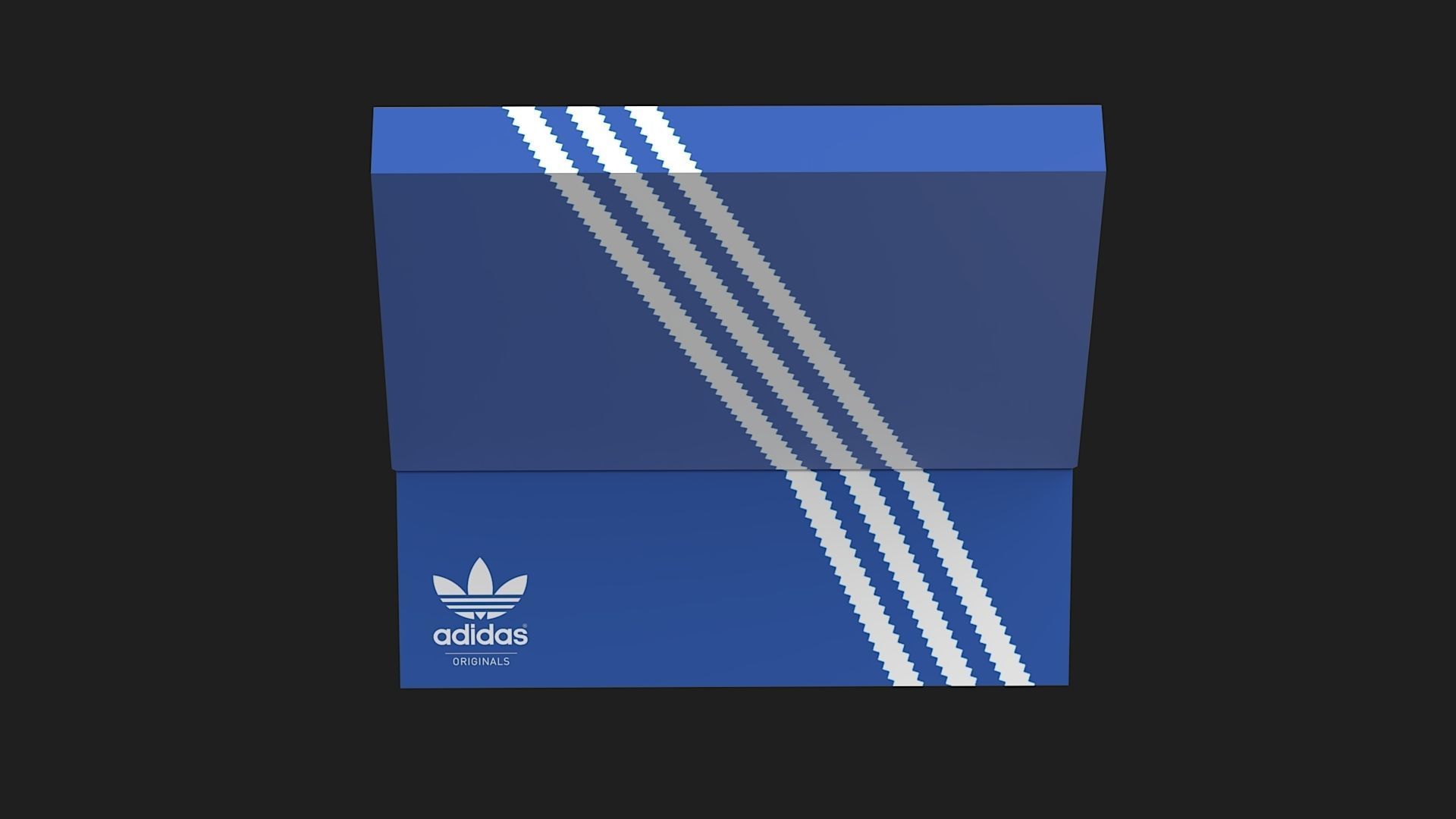 3D model Adidas Shoe Box PBR 02 VR / AR / low-poly | CGTrader