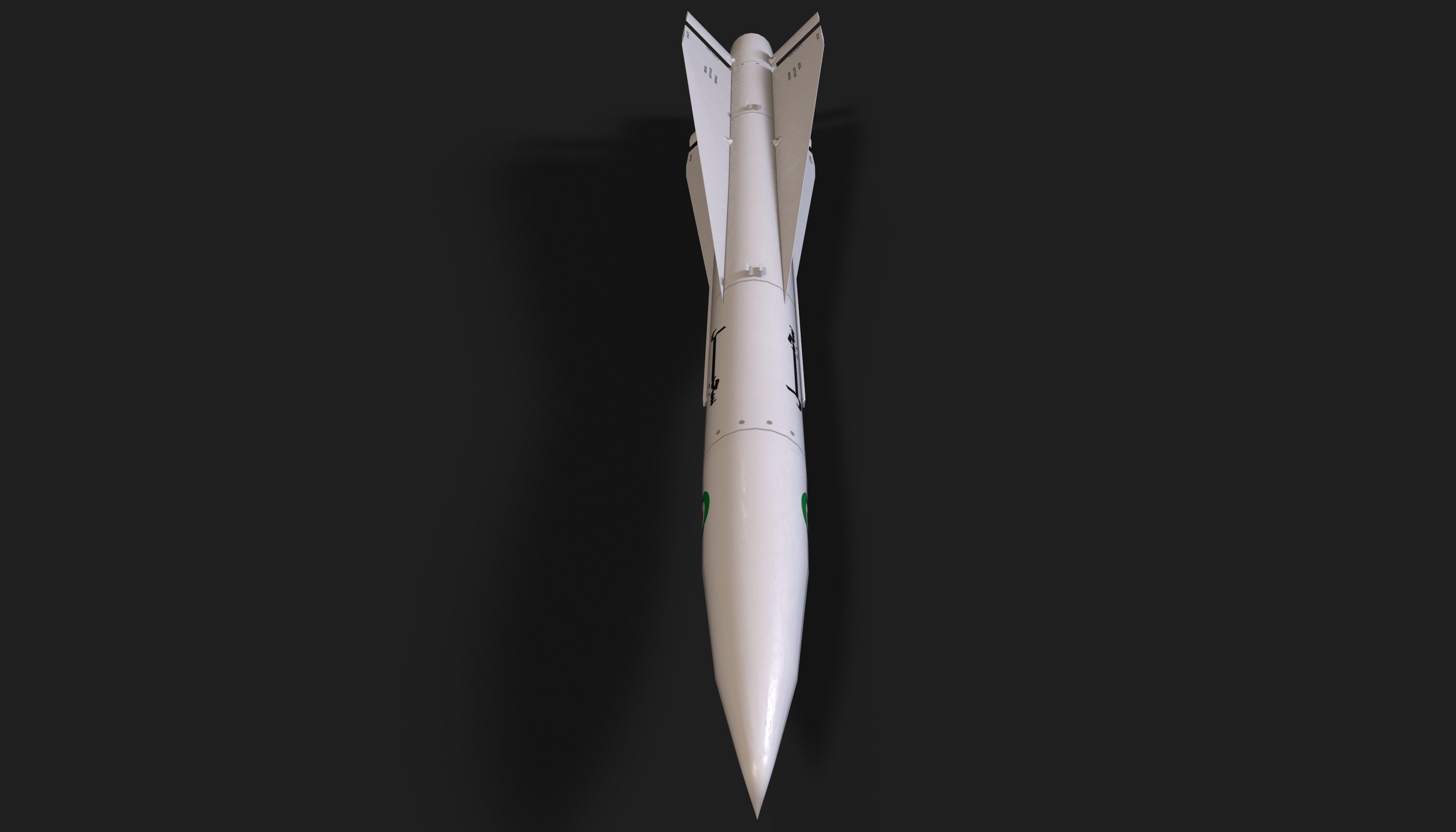 3D model sejil air to air missile VR / AR / low-poly | CGTrader