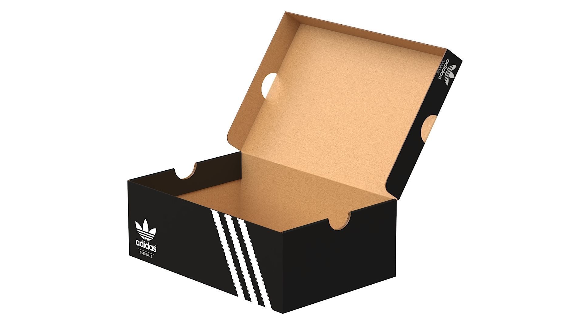 3D model Adidas Shoe Box PBR 03 VR / AR / low-poly | CGTrader