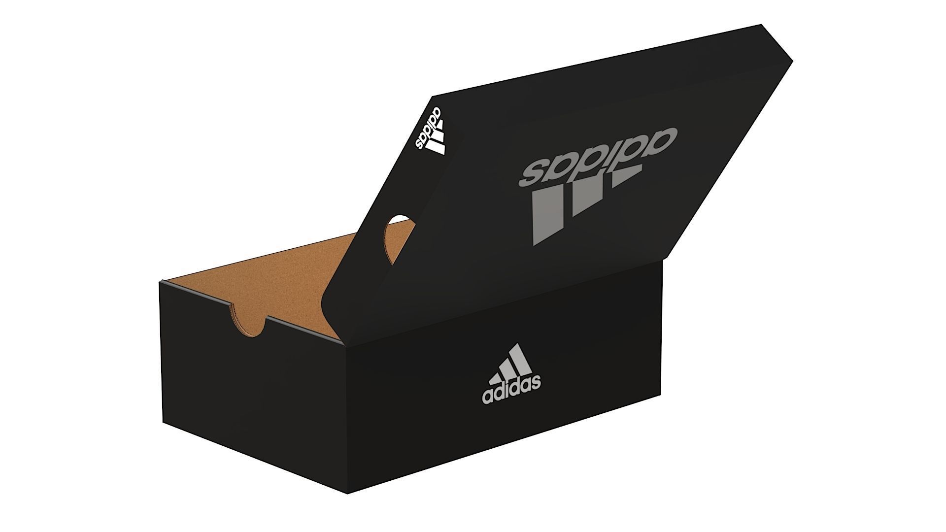 3D model Adidas Shoe Box PBR 05 VR / AR / low-poly | CGTrader
