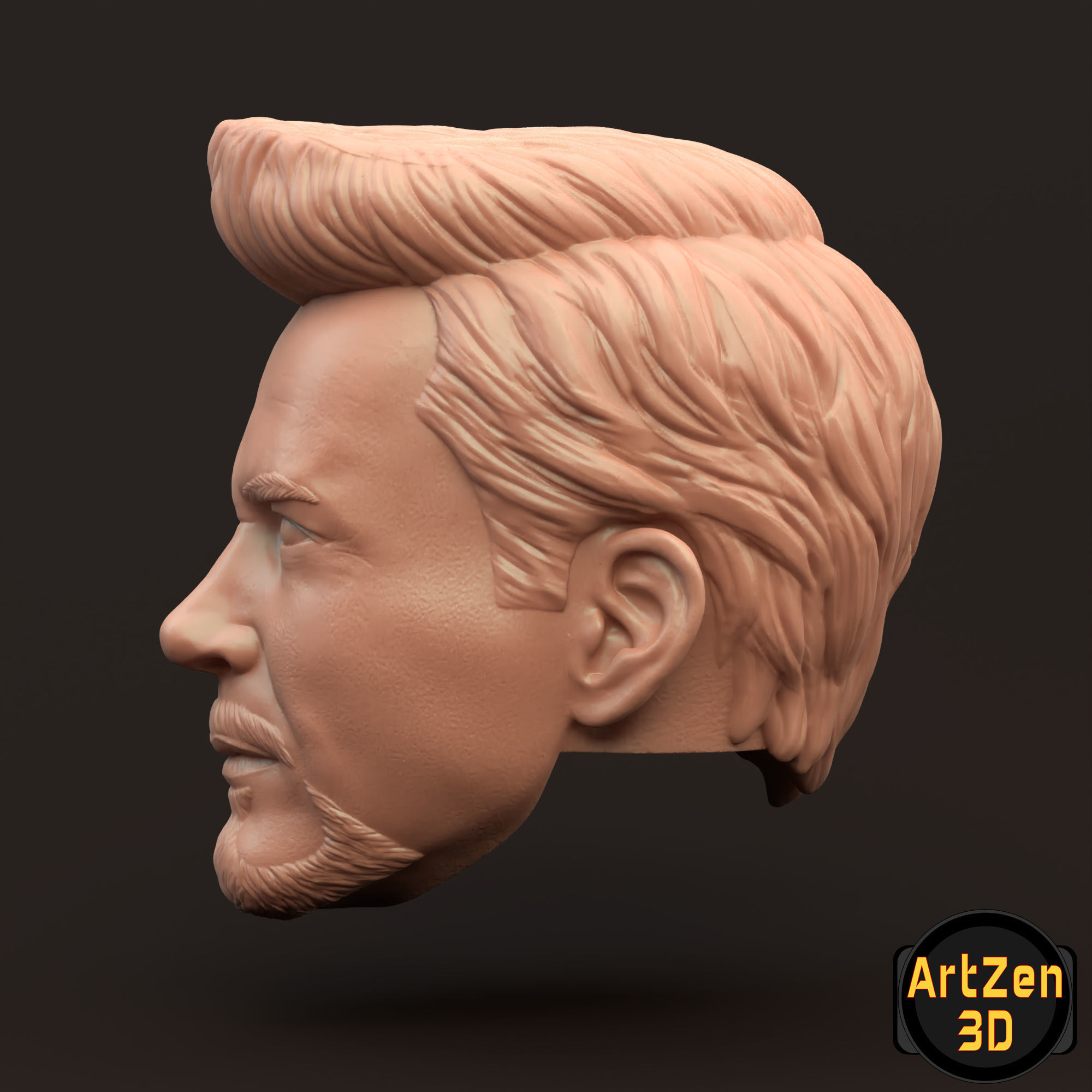 Tony Stark Iron Man 3D printable for action figures 3D model 3D ...