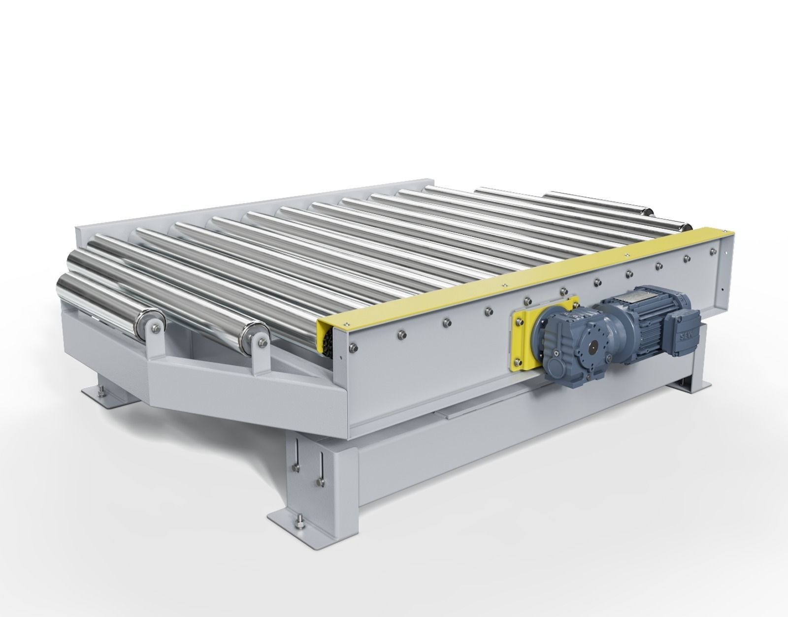 Automated logistics packaging production line 3D model | CGTrader
