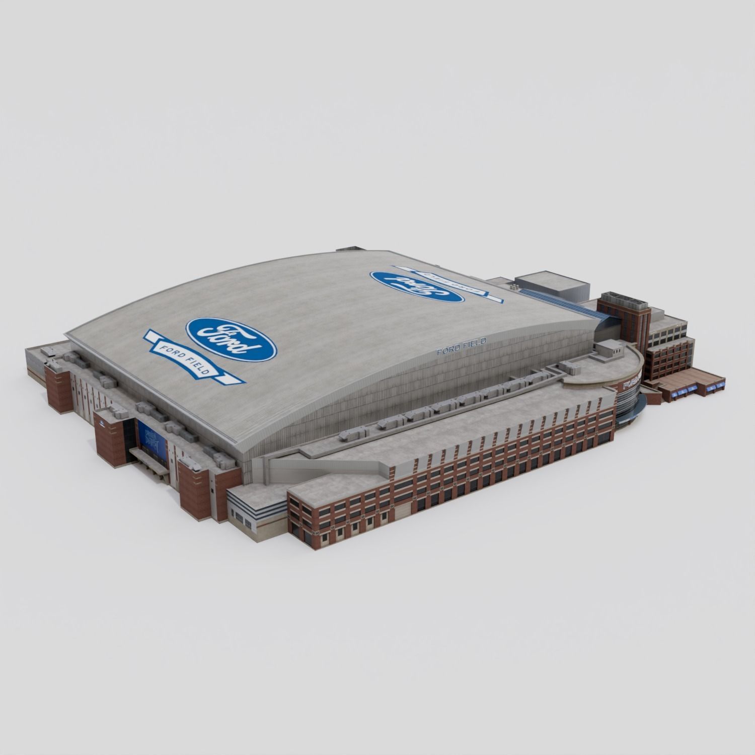 Ford Field Stadium 3D model | CGTrader