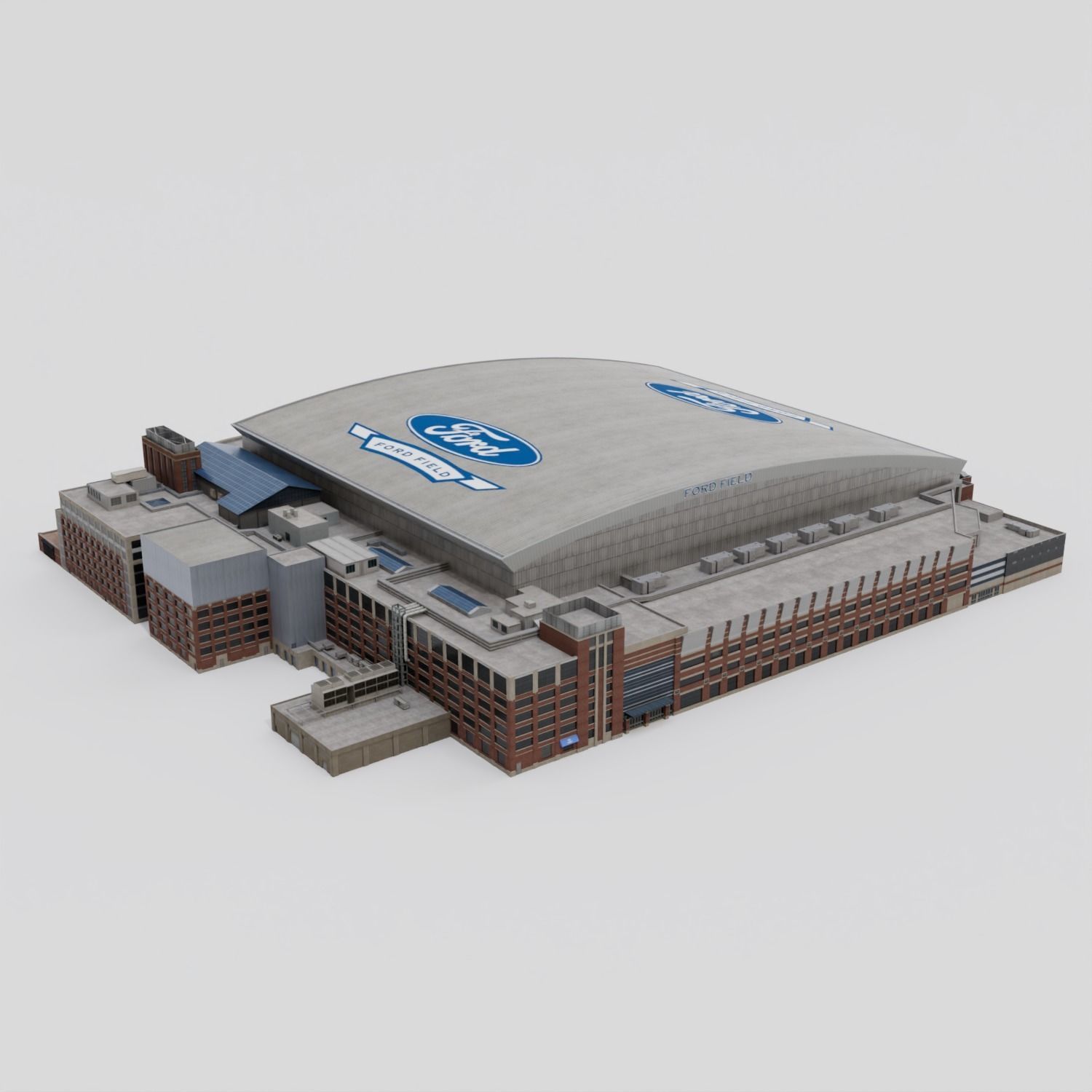 Ford Field Stadium 3D model | CGTrader