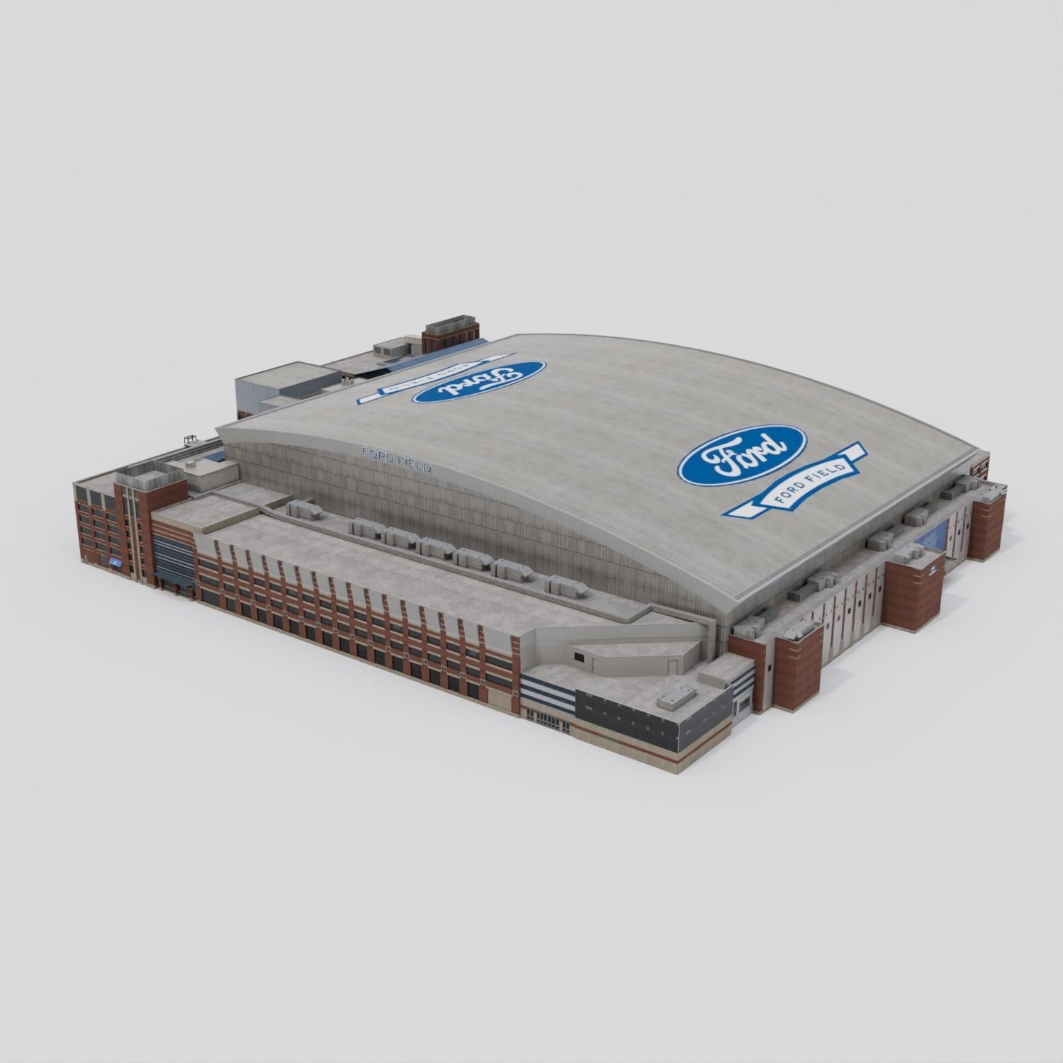 Ford Field Stadium 3D model | CGTrader