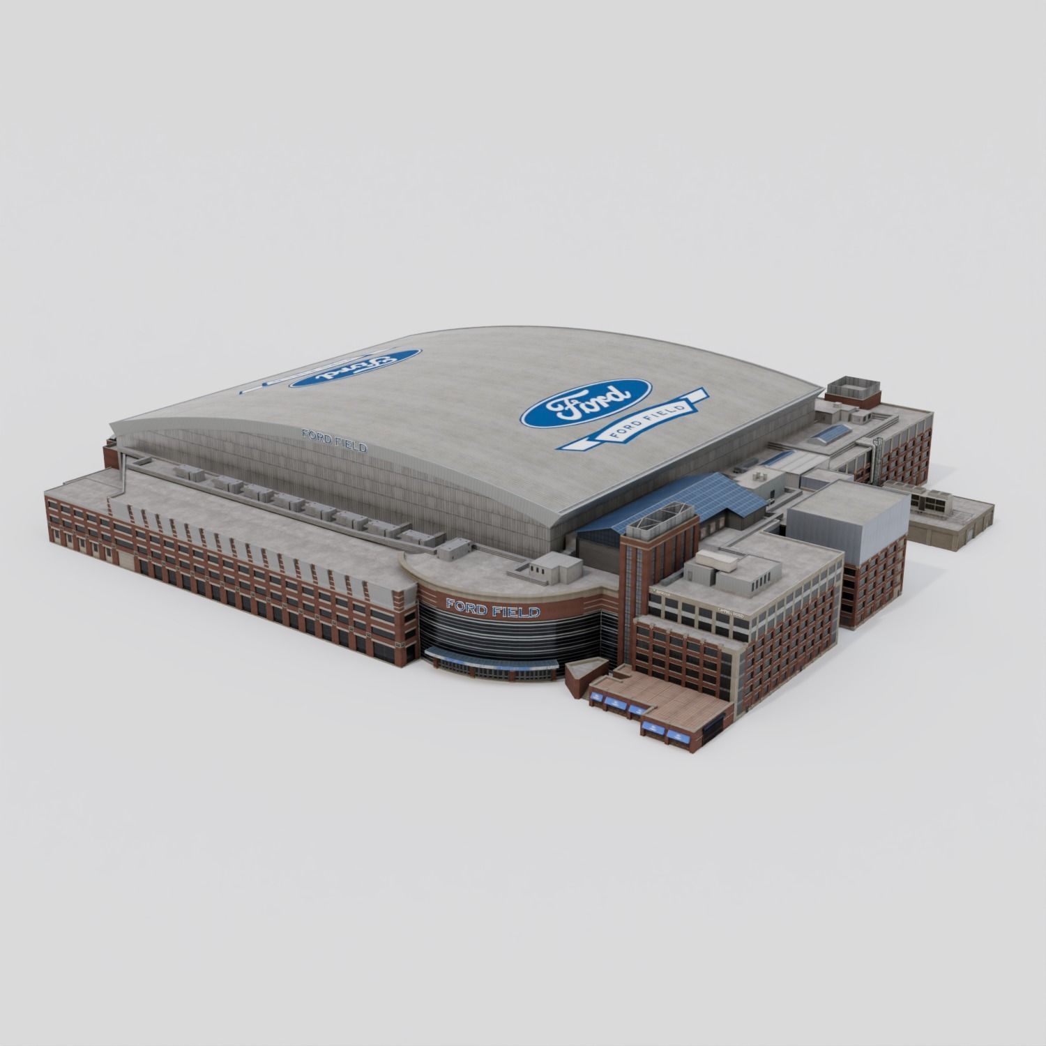 Ford Field Stadium 3D model | CGTrader