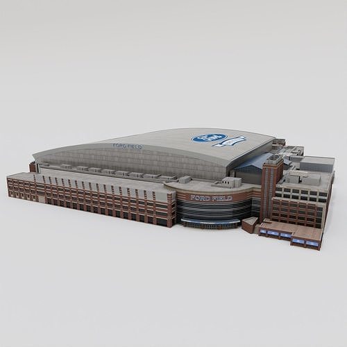 Ford Field Stadium 3D model | CGTrader