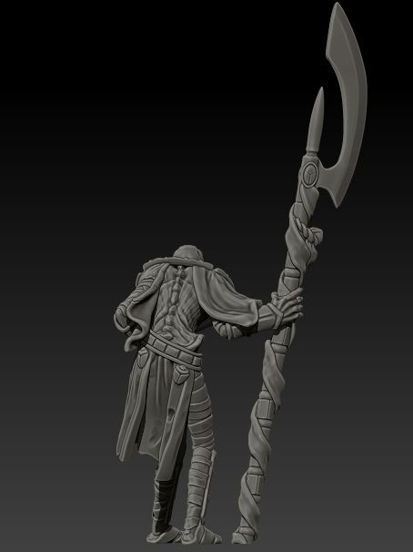 Liche Priest 3D model 3D printable | CGTrader