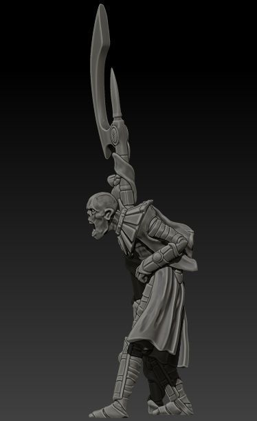 Liche Priest 3D model 3D printable | CGTrader