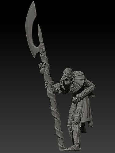 Liche Priest 3D model 3D printable | CGTrader