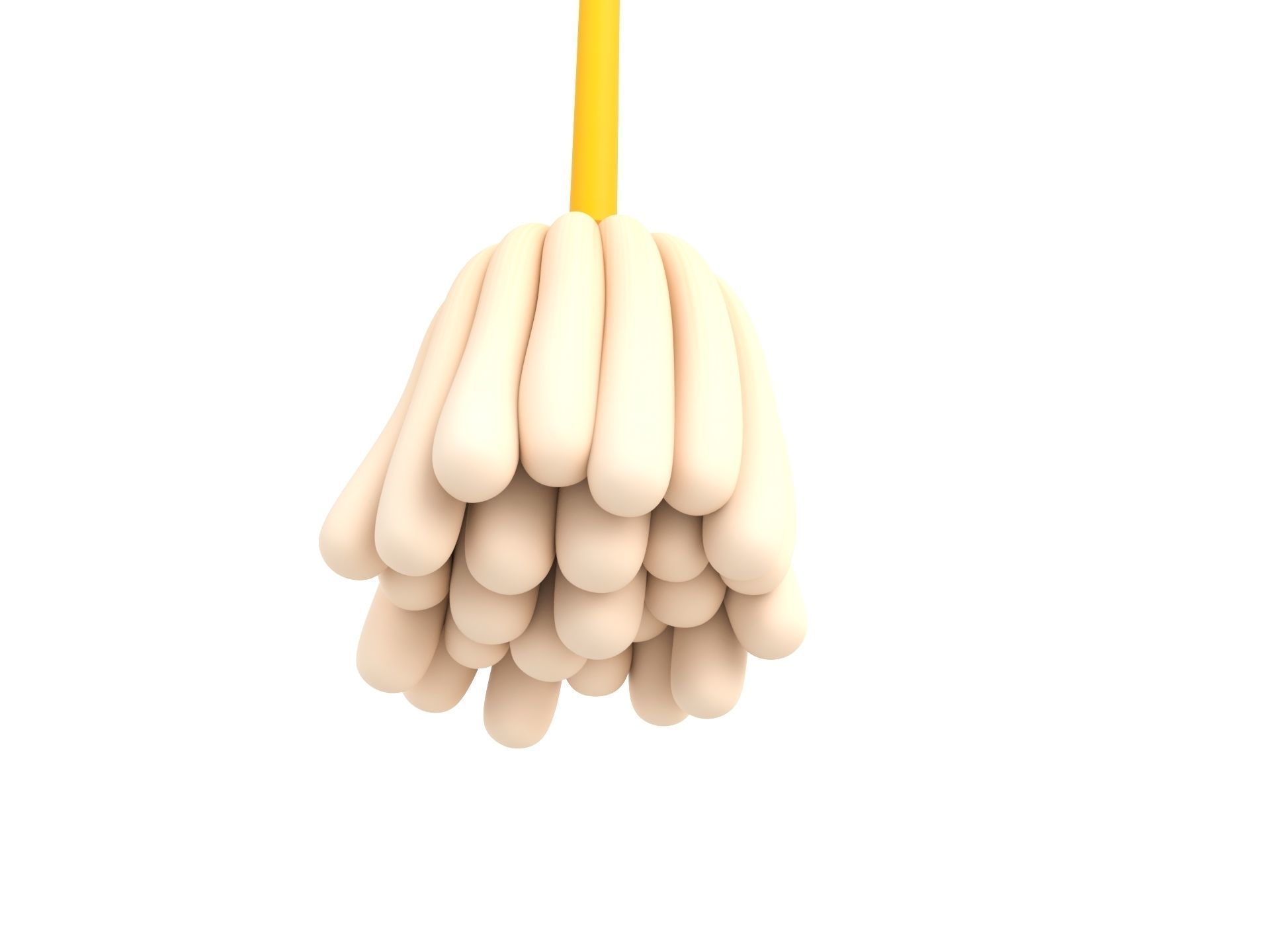 Cartoon Mop 3D model | CGTrader