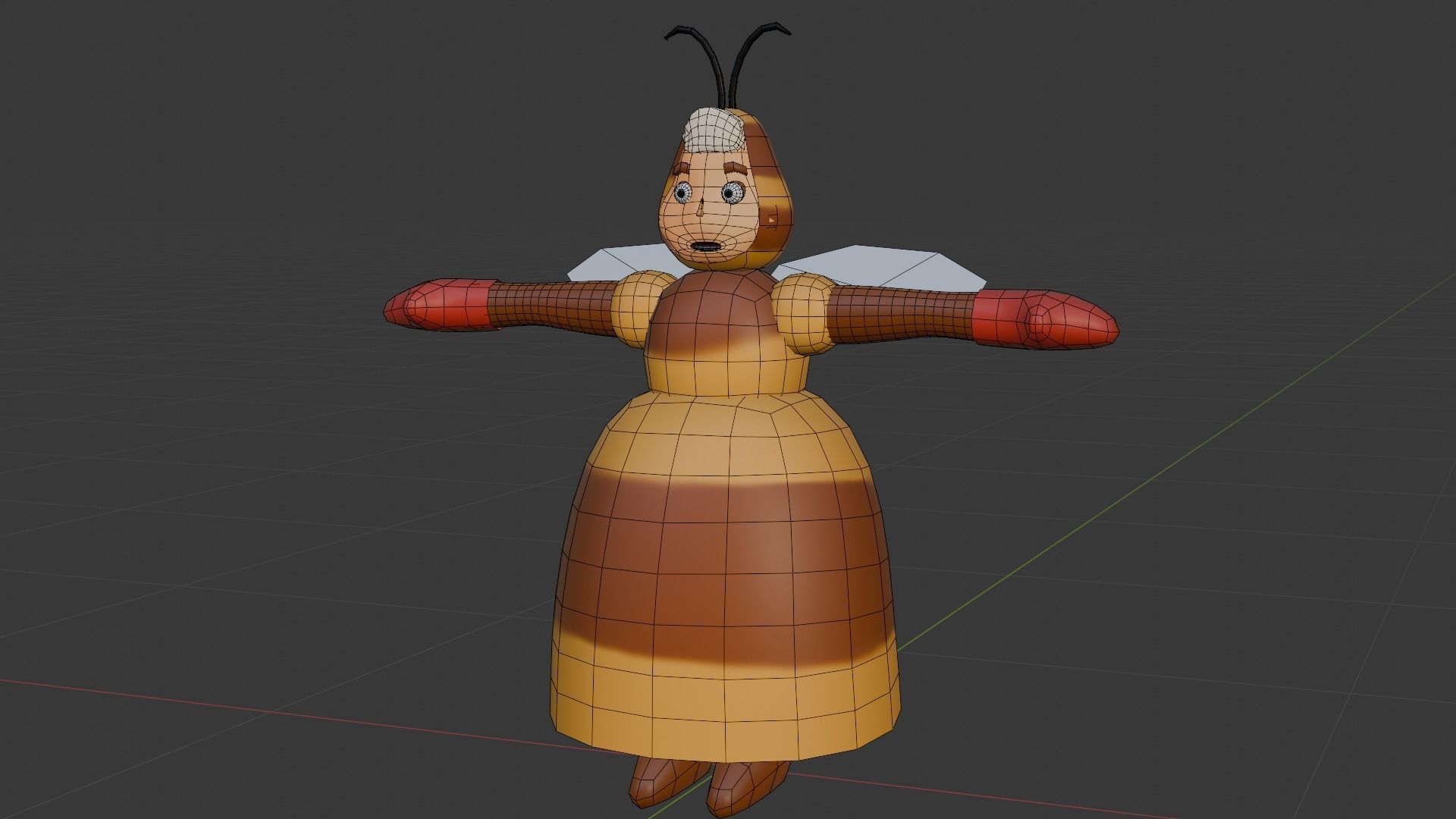 Baba Kapa II Grandma Kapa free VR / AR / low-poly 3D model rigged ...