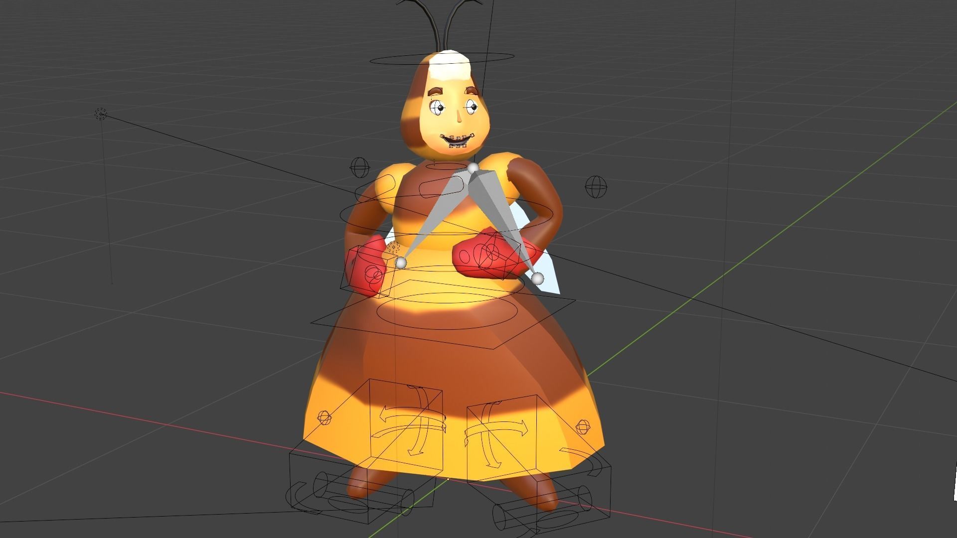 Baba Kapa II Grandma Kapa free VR / AR / low-poly 3D model rigged ...