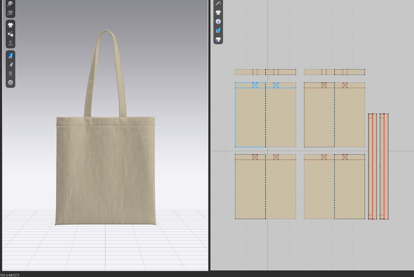 tote bag 3D Model 3D model | CGTrader