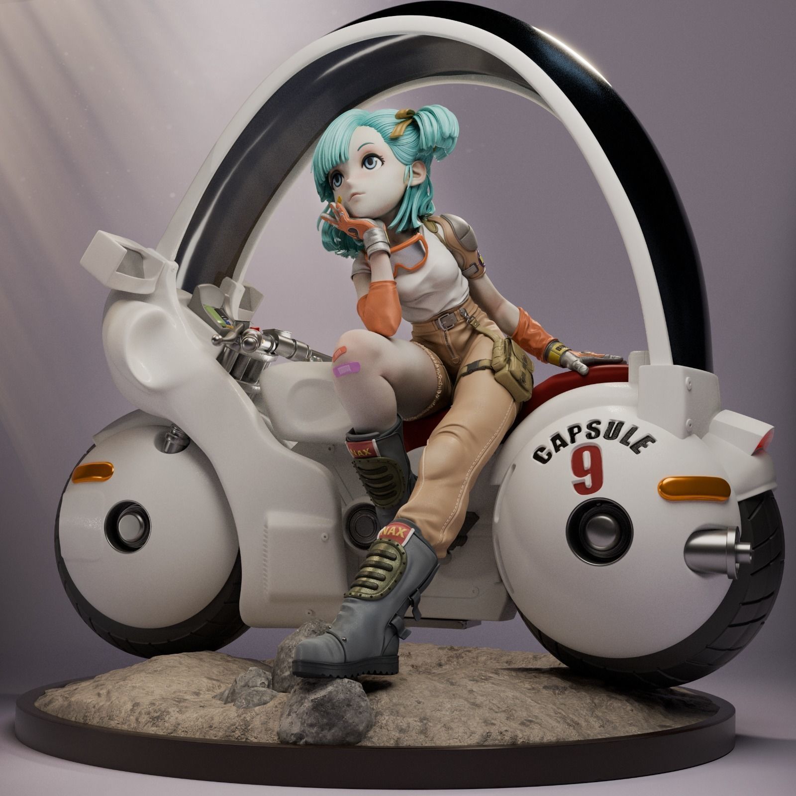 Bulma 3D Print 3D model 3D printable | CGTrader