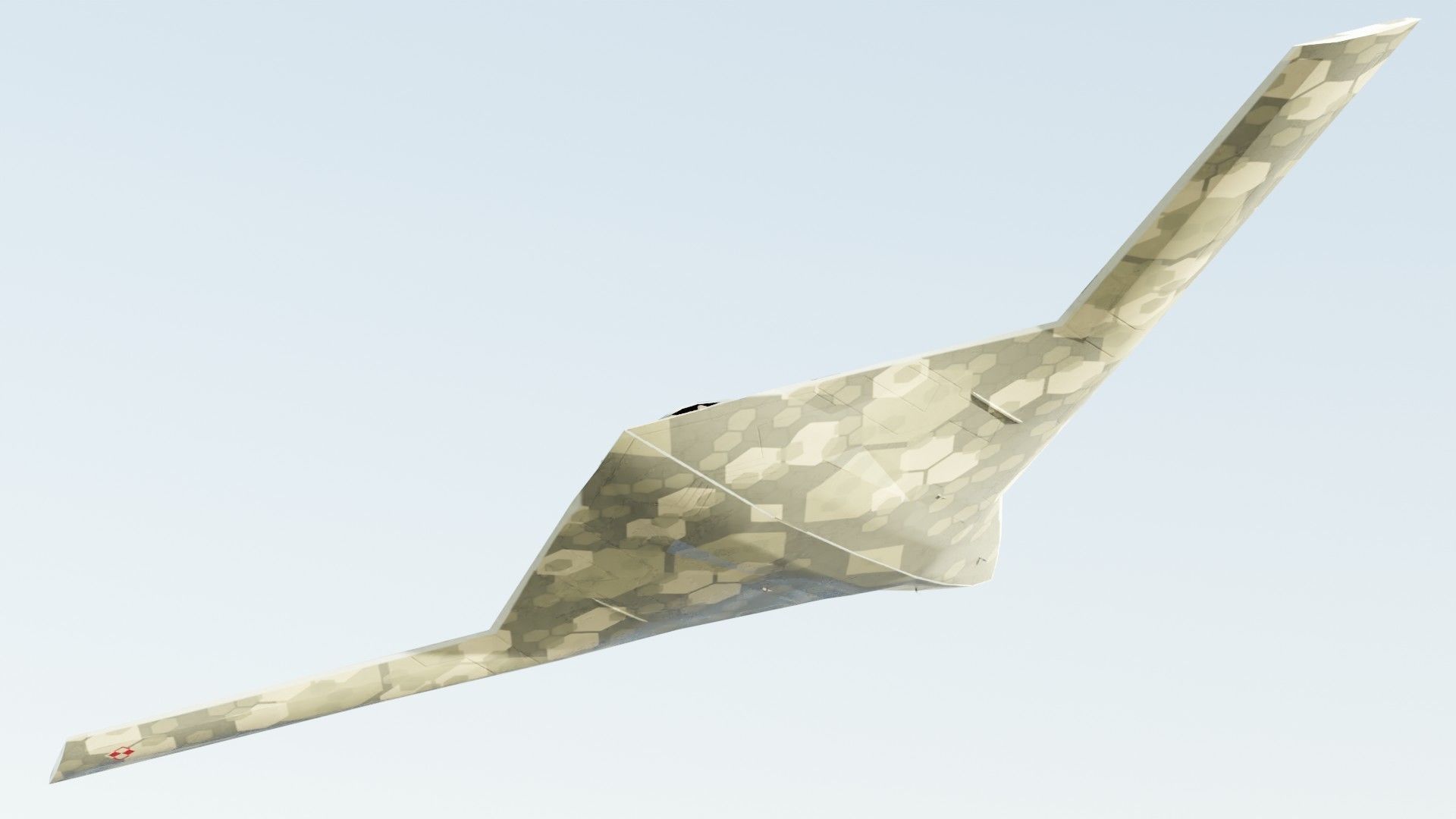Northrop Grumman RQ-180 White Bat - FREE free VR / AR / low-poly 3D ...