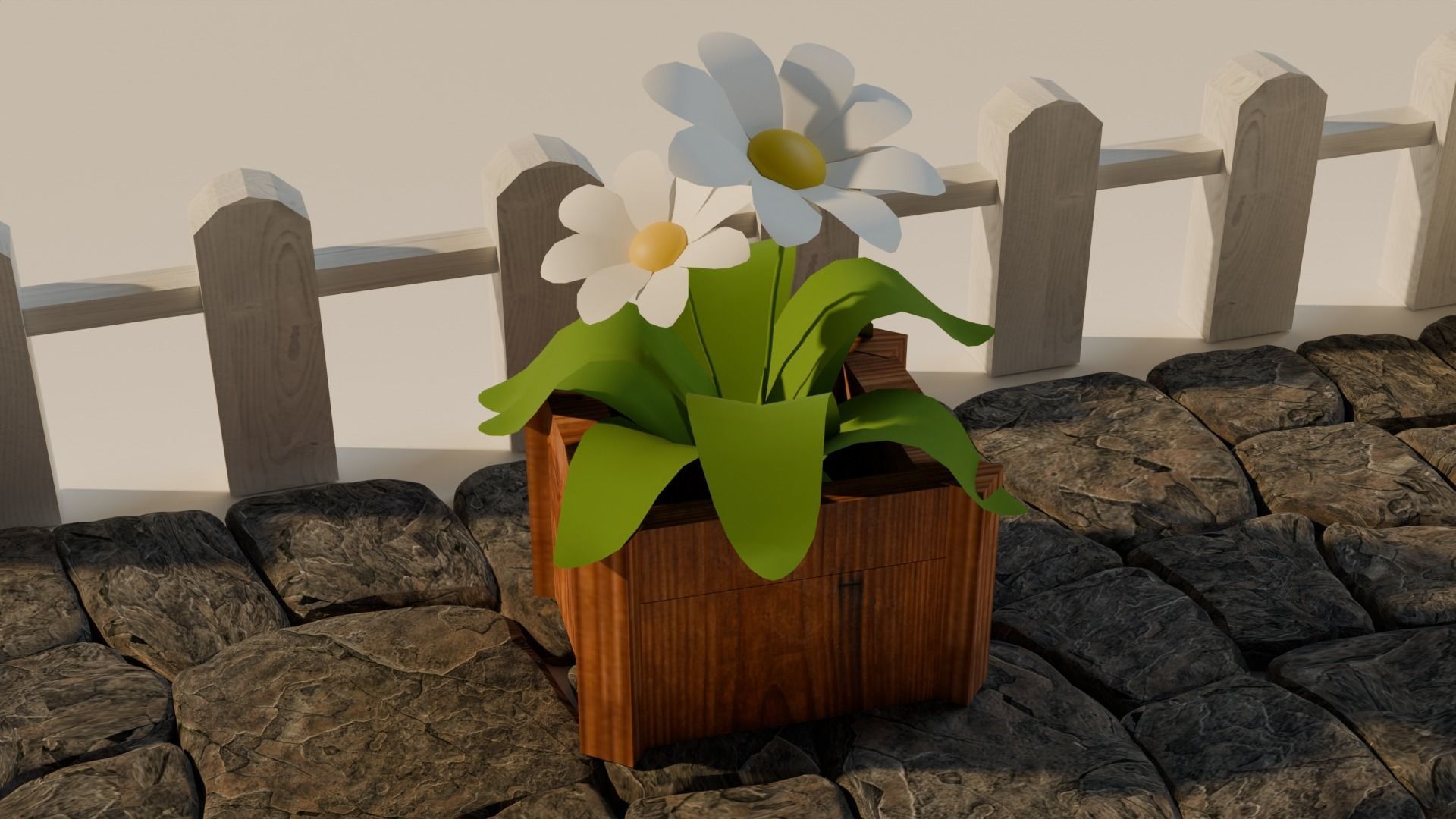 Flowers Pack free VR / AR / low-poly 3D model | CGTrader