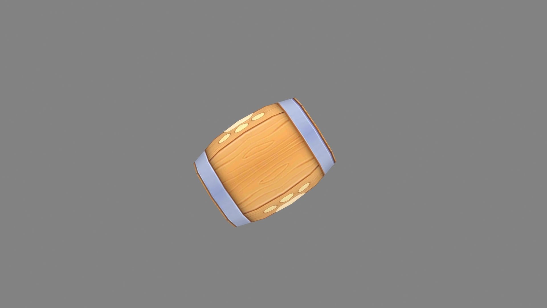 3D model Cartoon wooden hammer with cat paw print VR / AR / low-poly ...