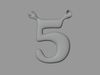 Shrek 5 Lettering 3D Model 3D model | CGTrader