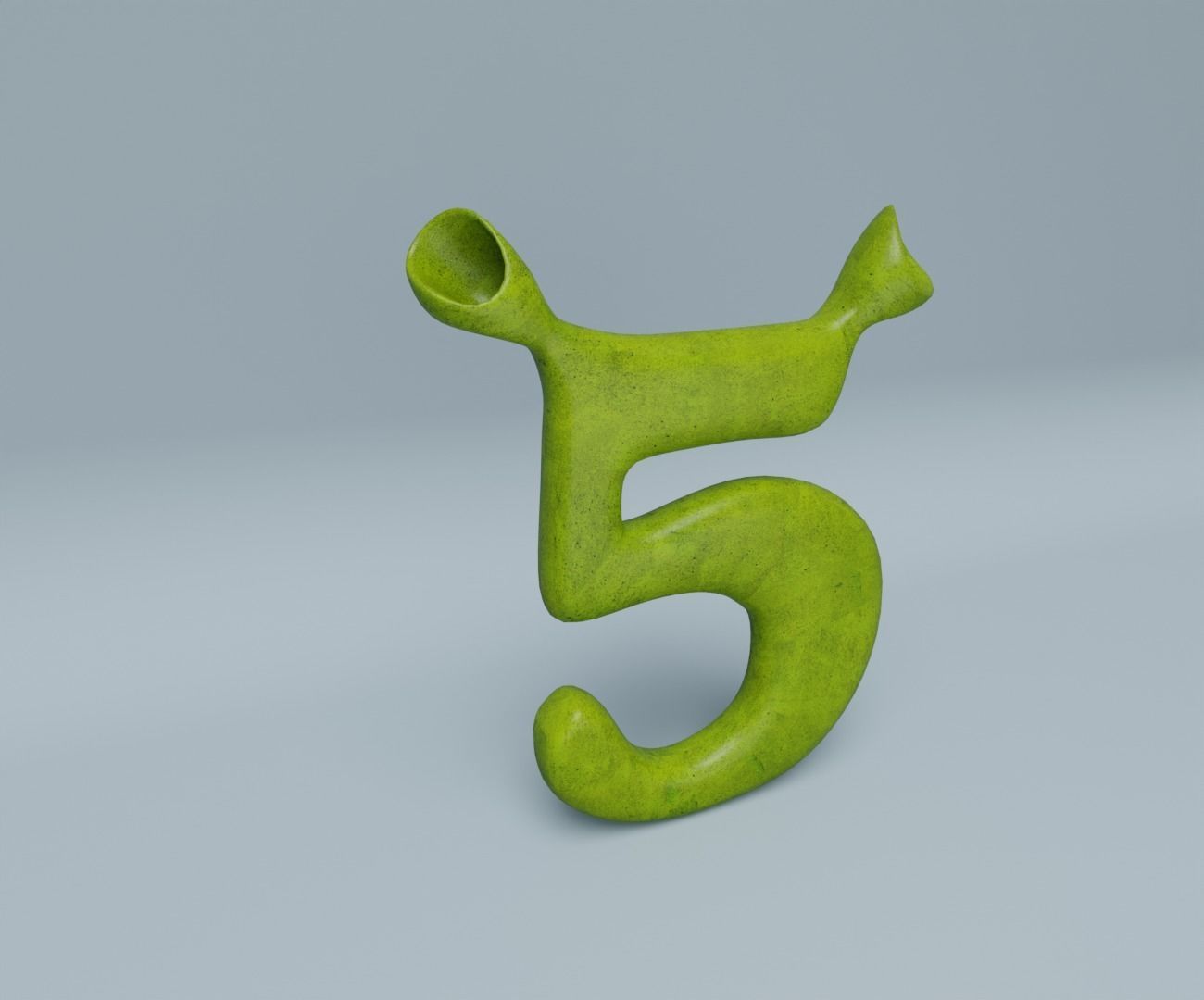 Shrek 5 Lettering 3D Model 3D model | CGTrader