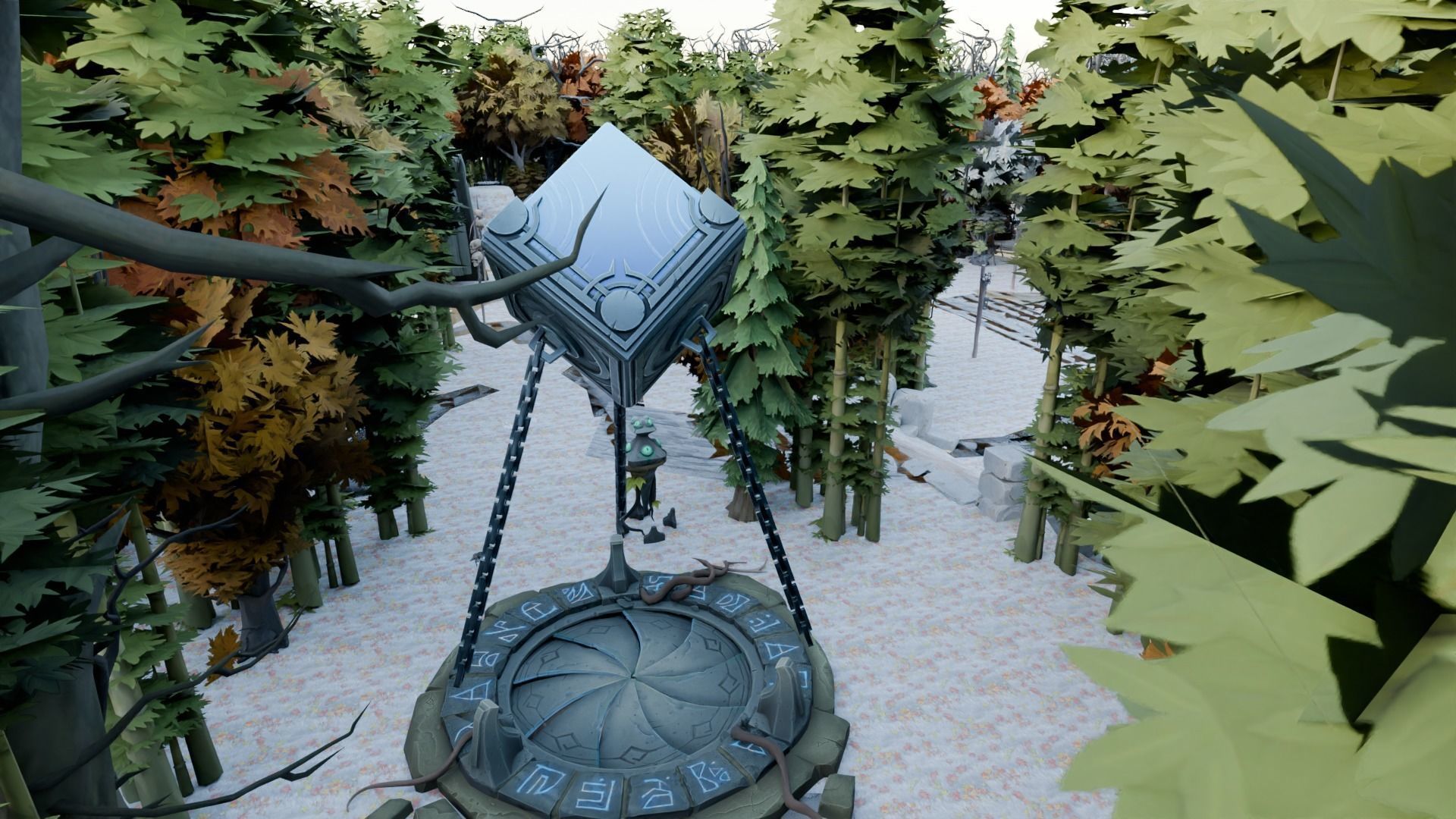 3D model 3D model of Dota2 game map VR / AR / low-poly | CGTrader