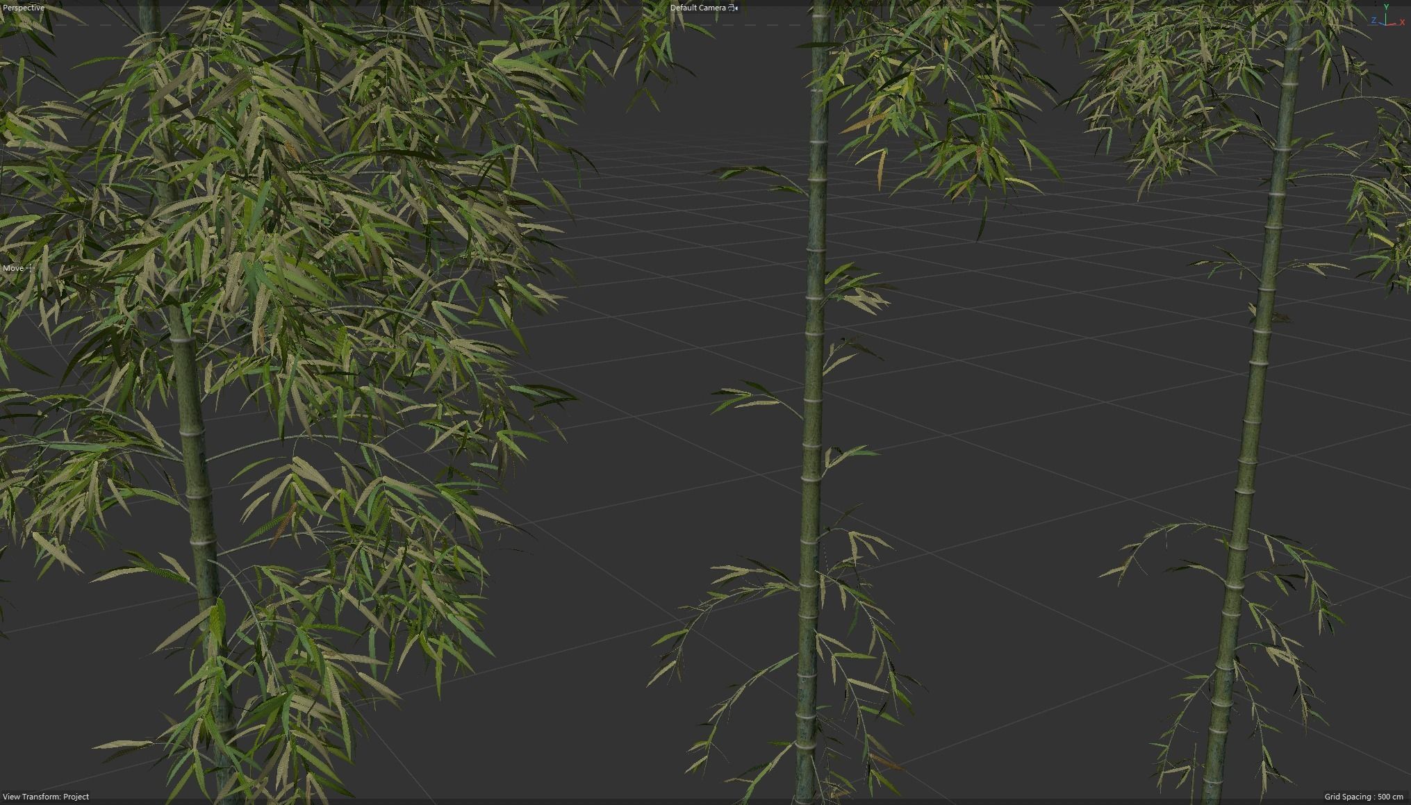 3 high quality realistic bamboo 3D model | CGTrader