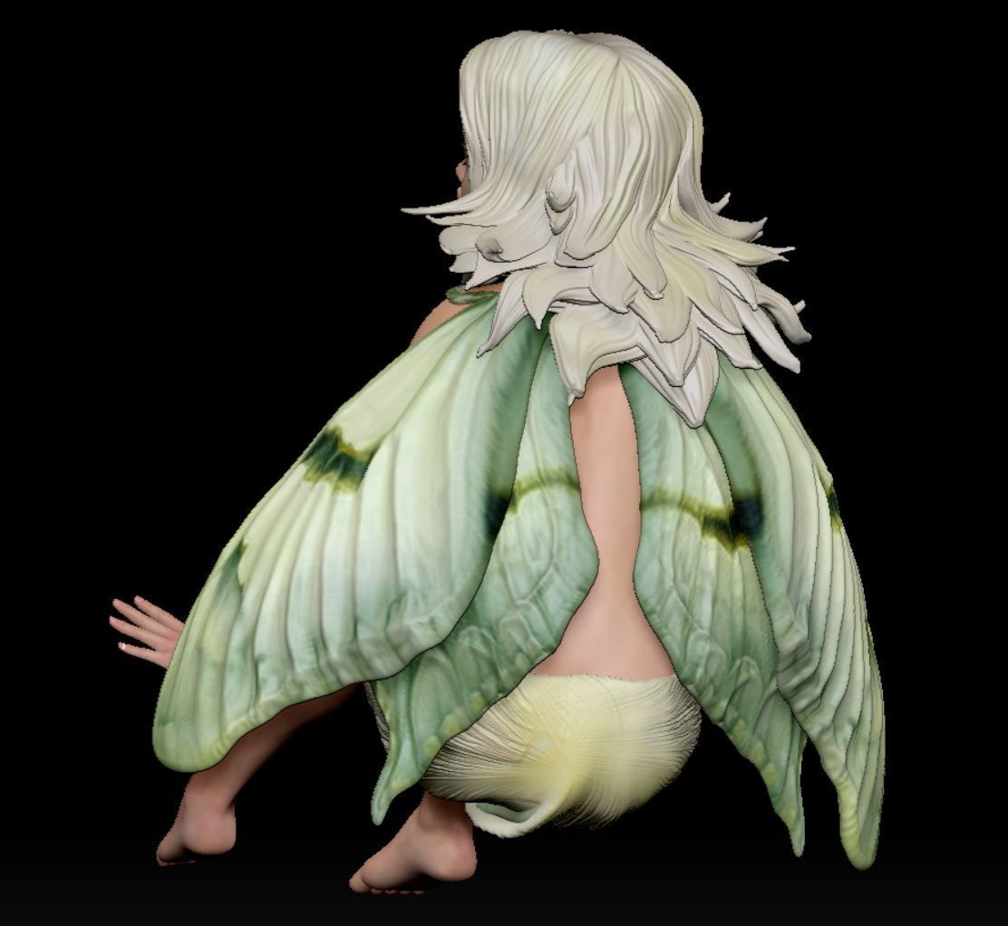 Fairy girls 3D model 3D printable | CGTrader