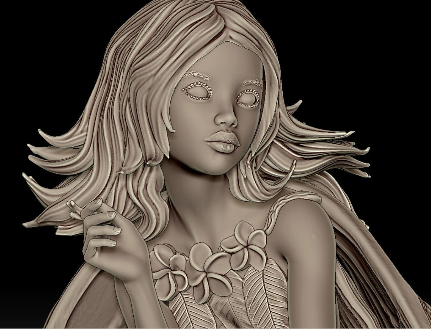 Fairy girls 3D model 3D printable | CGTrader
