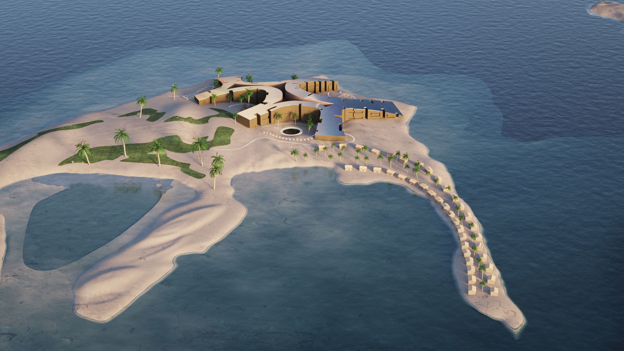 Sindalah island - Neom Saudi Arabia 3D model | CGTrader