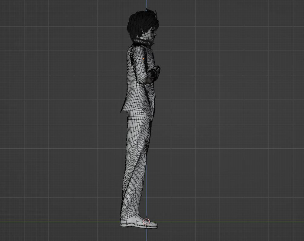 Haruka Sakura - WIND BREAKER 3D model rigged | CGTrader