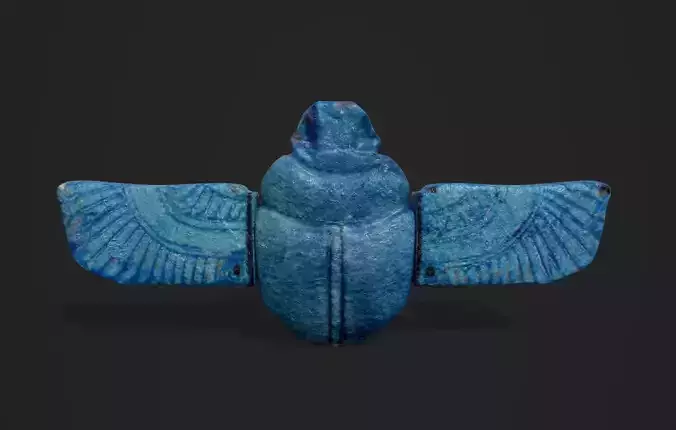 Egyptian scarab beetle free 3D model | CGTrader
