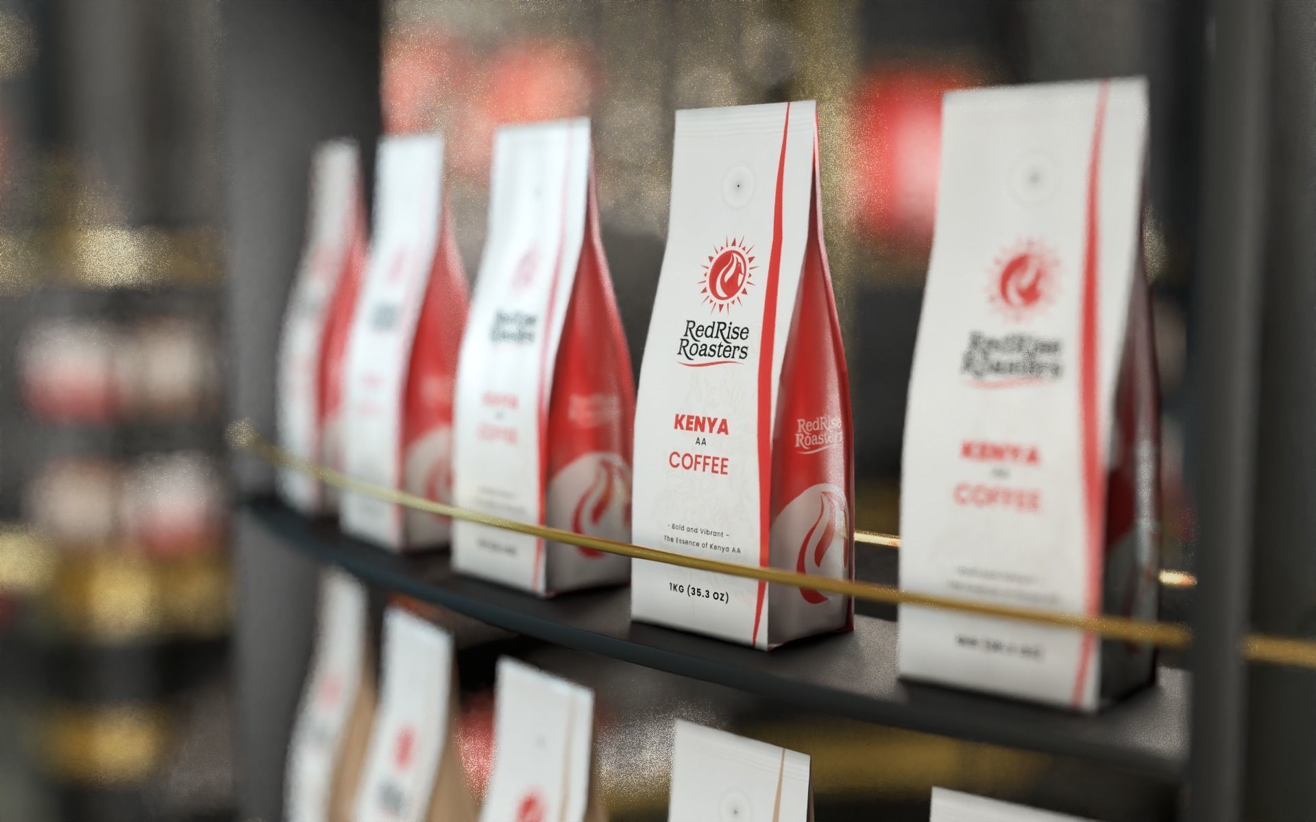 3D coffee roasting trade show booth design 3D model | CGTrader