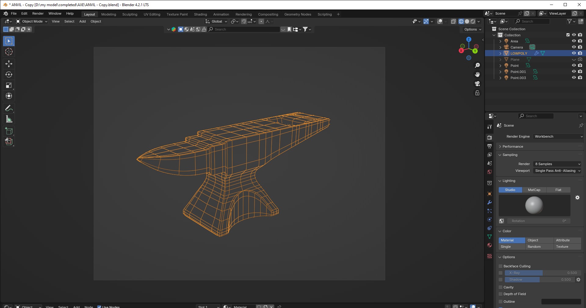 Anvil 3d model free 3D model | CGTrader