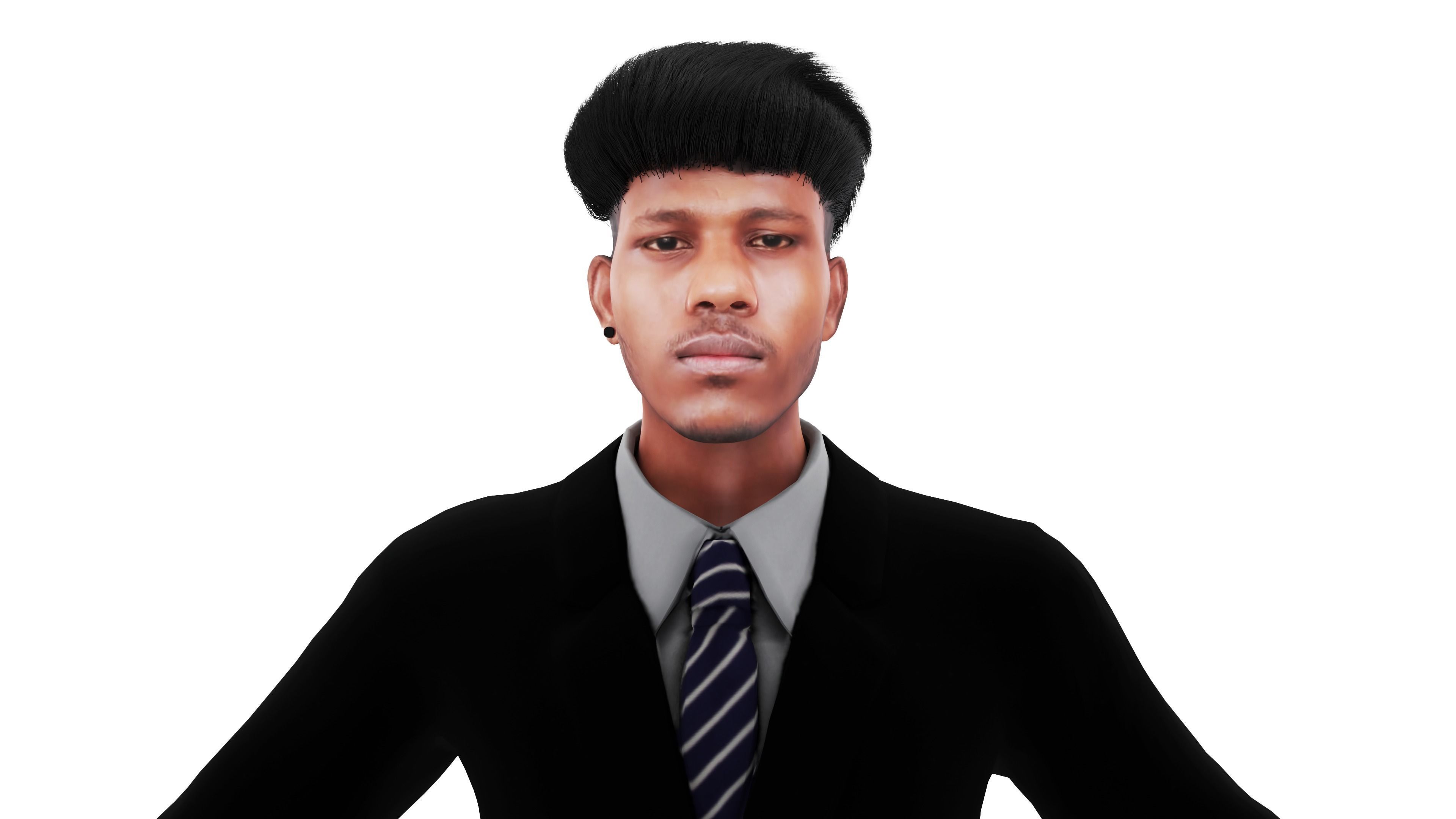 Business Suit Man Character 3D Model 3D model | CGTrader