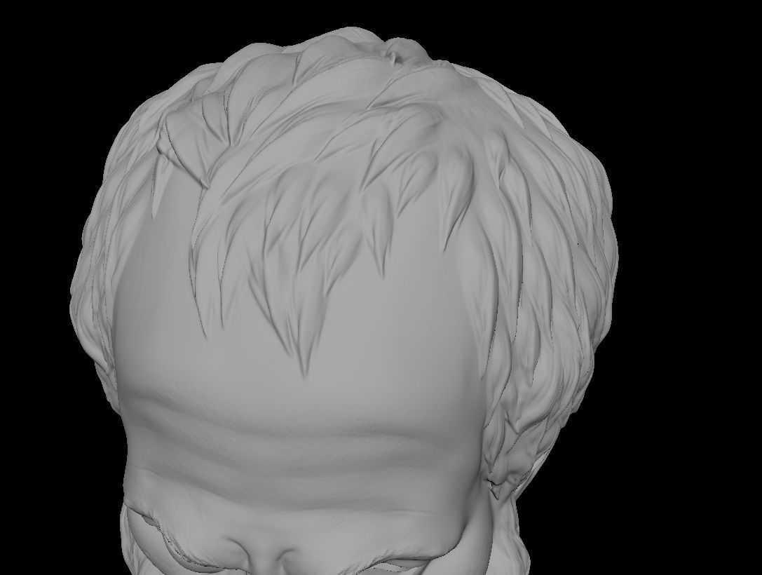 greek philosopher aristotle face sculpt 3D model | CGTrader
