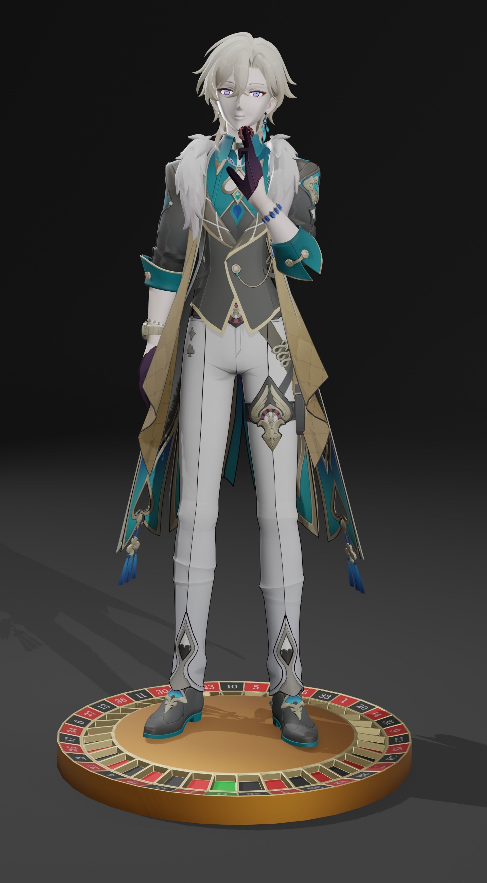 Aventurine model figurine printing honkai star rail 3D model 3D ...