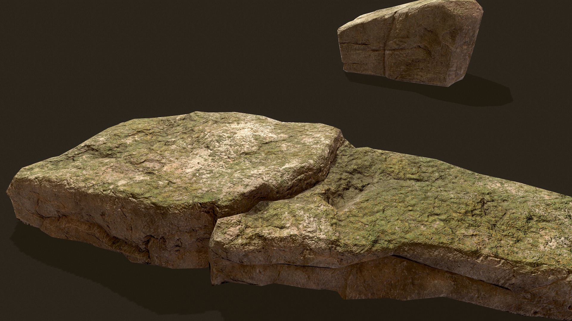 Realistic Rocks - Asset LowPoly - Free free VR / AR / low-poly 3D model ...
