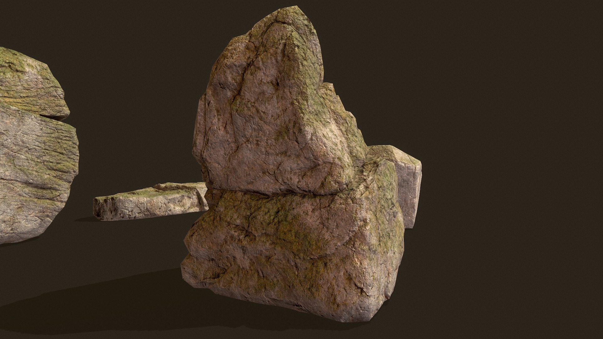 Realistic Rocks - Asset LowPoly - Free free VR / AR / low-poly 3D model ...