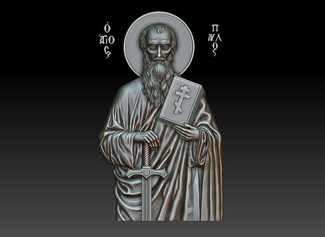 Paul the Apostle v3 3D model 3D printable | CGTrader