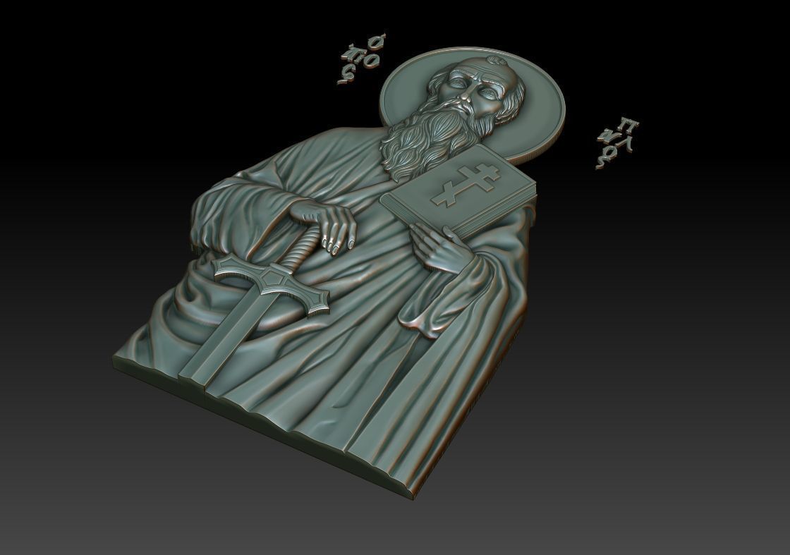 Paul the Apostle v3 3D model 3D printable | CGTrader
