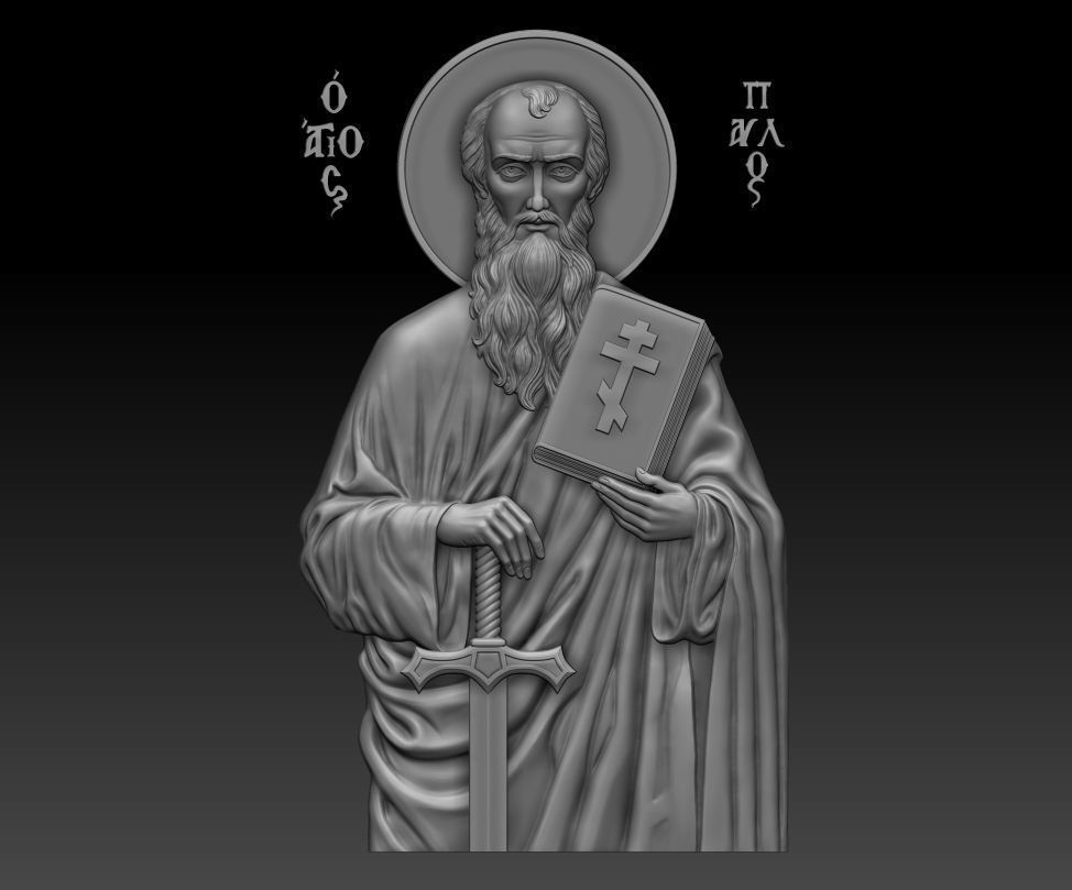 Paul the Apostle v3 3D model 3D printable | CGTrader
