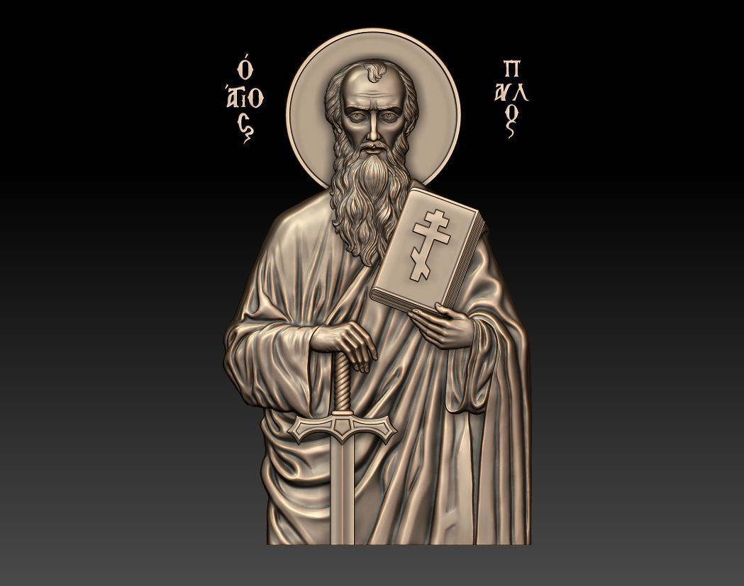 Paul the Apostle v3 3D model 3D printable | CGTrader