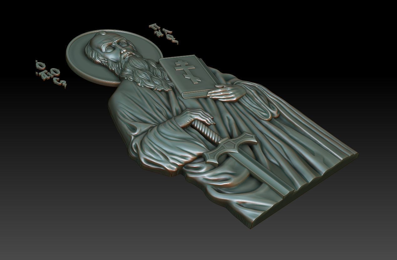 Paul the Apostle v3 3D model 3D printable | CGTrader