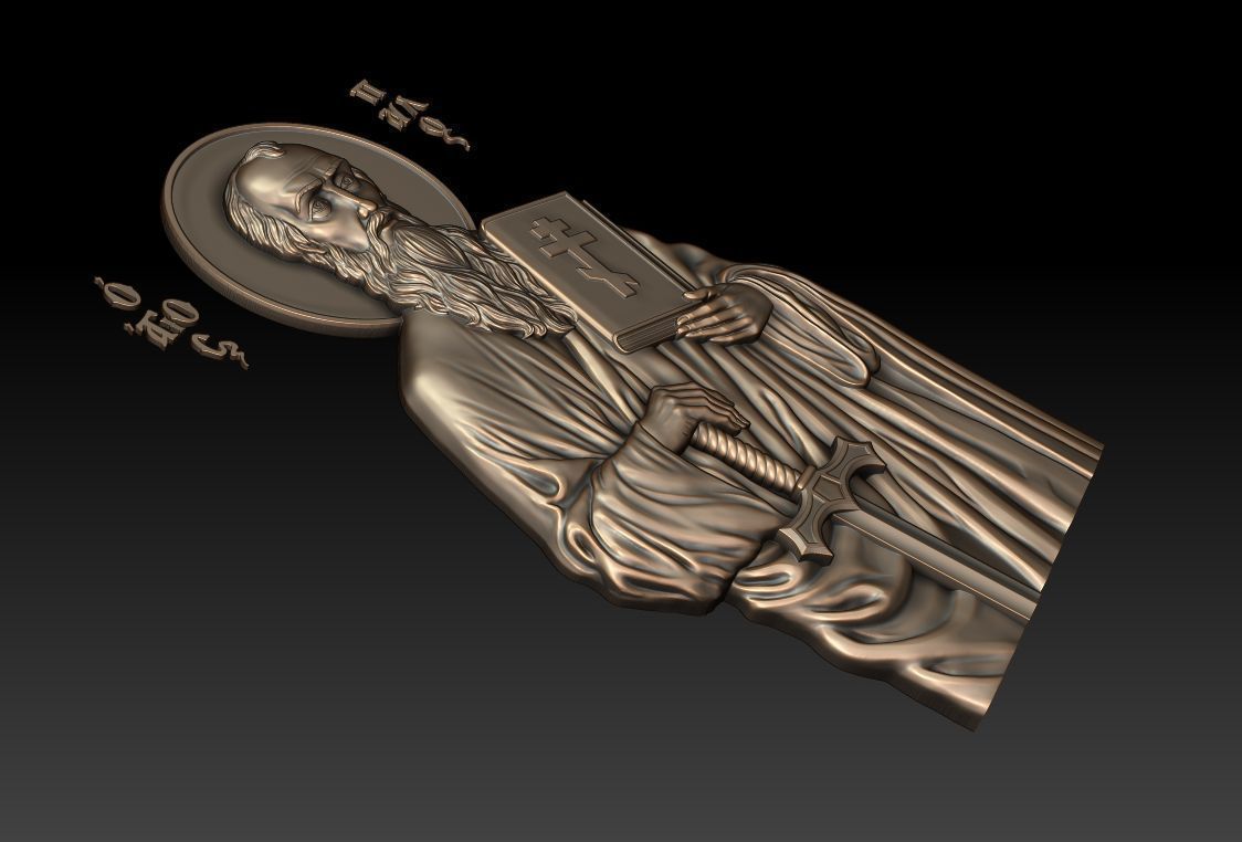 Paul the Apostle v3 3D model 3D printable | CGTrader