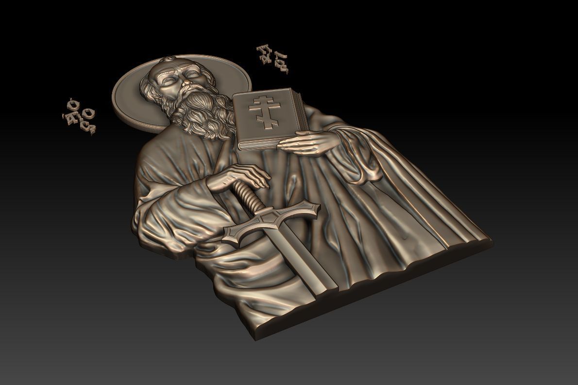 Paul the Apostle v3 3D model 3D printable | CGTrader