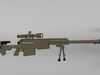 KSr50 sniper rifle 3D model | CGTrader