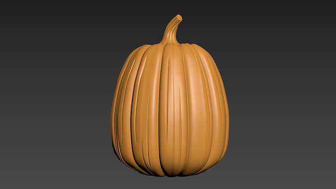Pumpkin Vegetable4 Fruit 3D model 3D printable | CGTrader